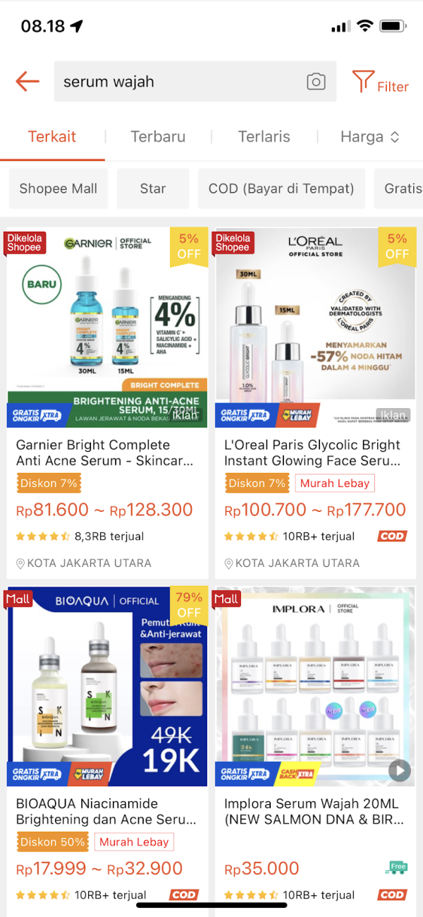Ketahui 2 Cara Melihat Produk Terlaris di Shopee - Compas